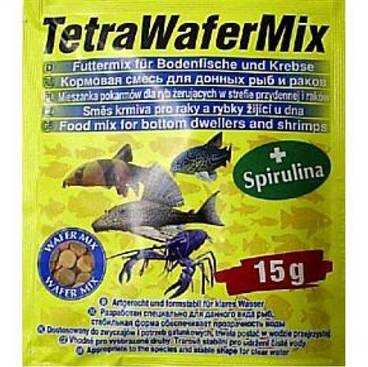 Tetra Wafermix +Spirulina 15 Gr Tablet ve Cips Yemler Tetra Yem